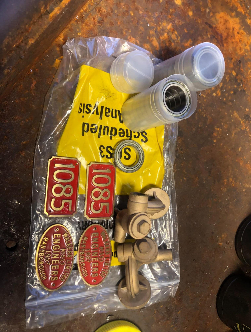 BB 18.25” QR Steam Locomotive Casting Kit – DNC System Technologies